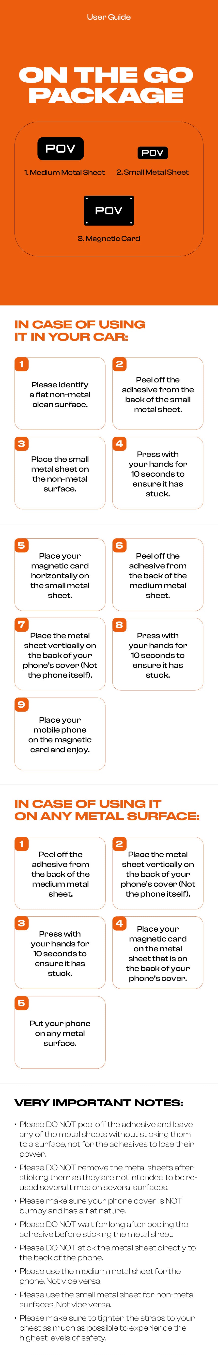 Pov On The Go User Guide